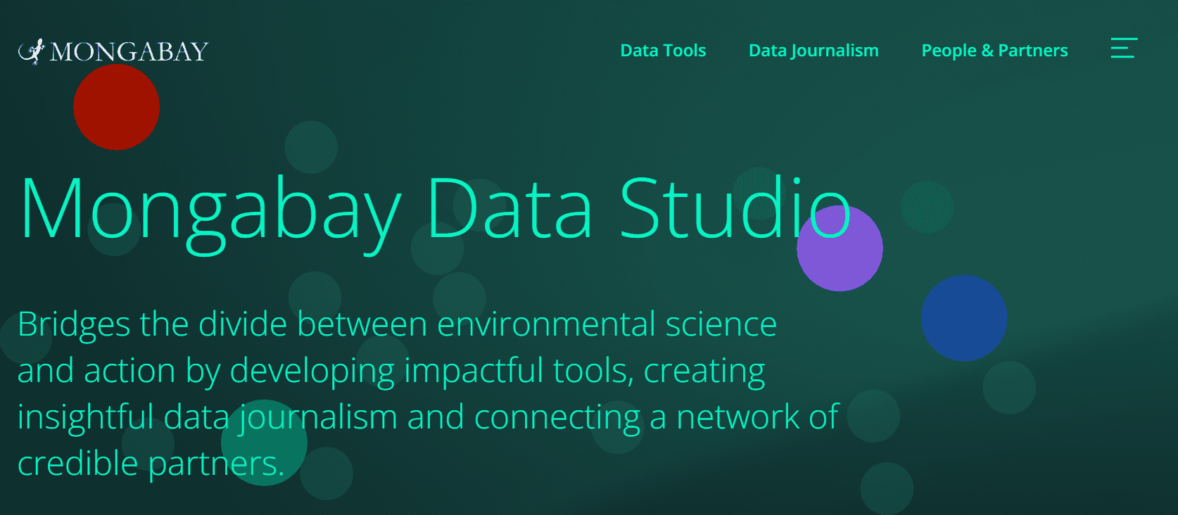 Mongabay Data Studio | Ciencia de la comunicación científica